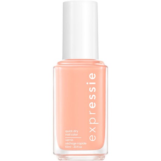 all things OOO - pastel peach quick dry nail polish - essie