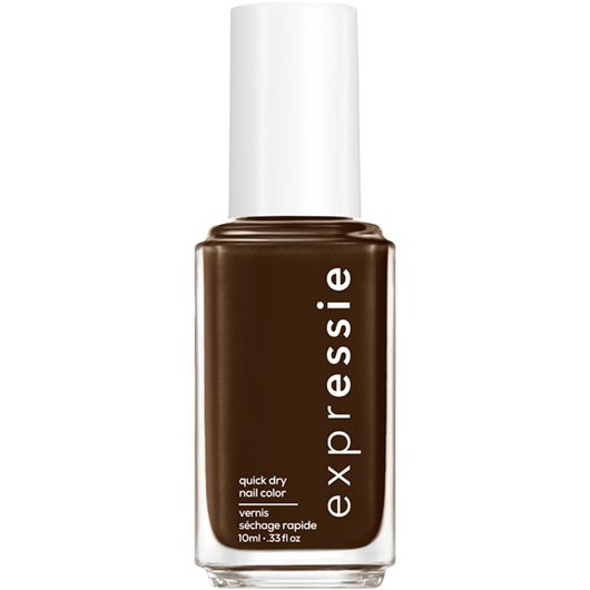 take the espresso - dark chocolate brown nail polish - essie