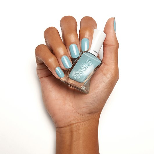 First View - Baby Blue Gel Couture Nail Polish - Essie