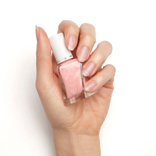 gossamer garments, essie gel couture longwear nail polish