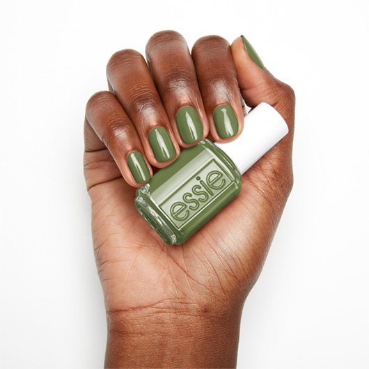 Win Me Over - Khaki Green Nail Polish - Essie