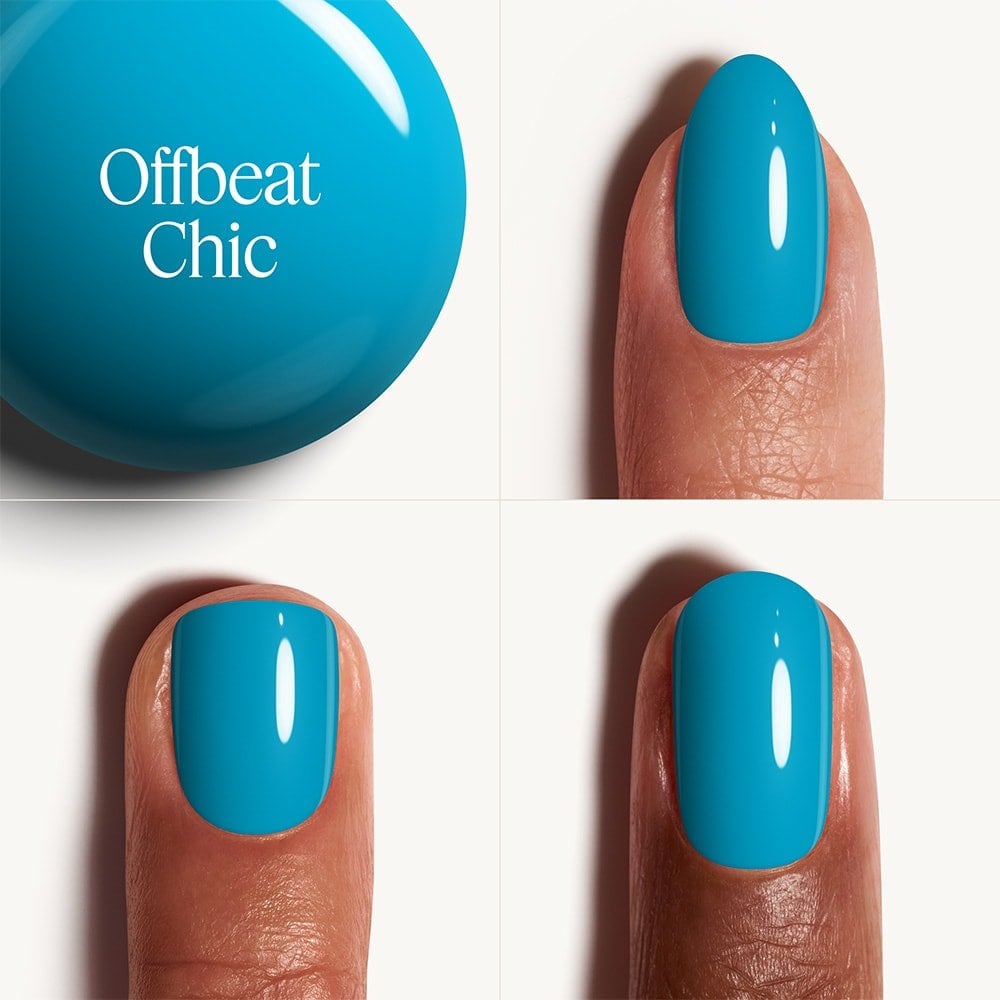 offbeat chic: unique blue vegan nail polish | essie