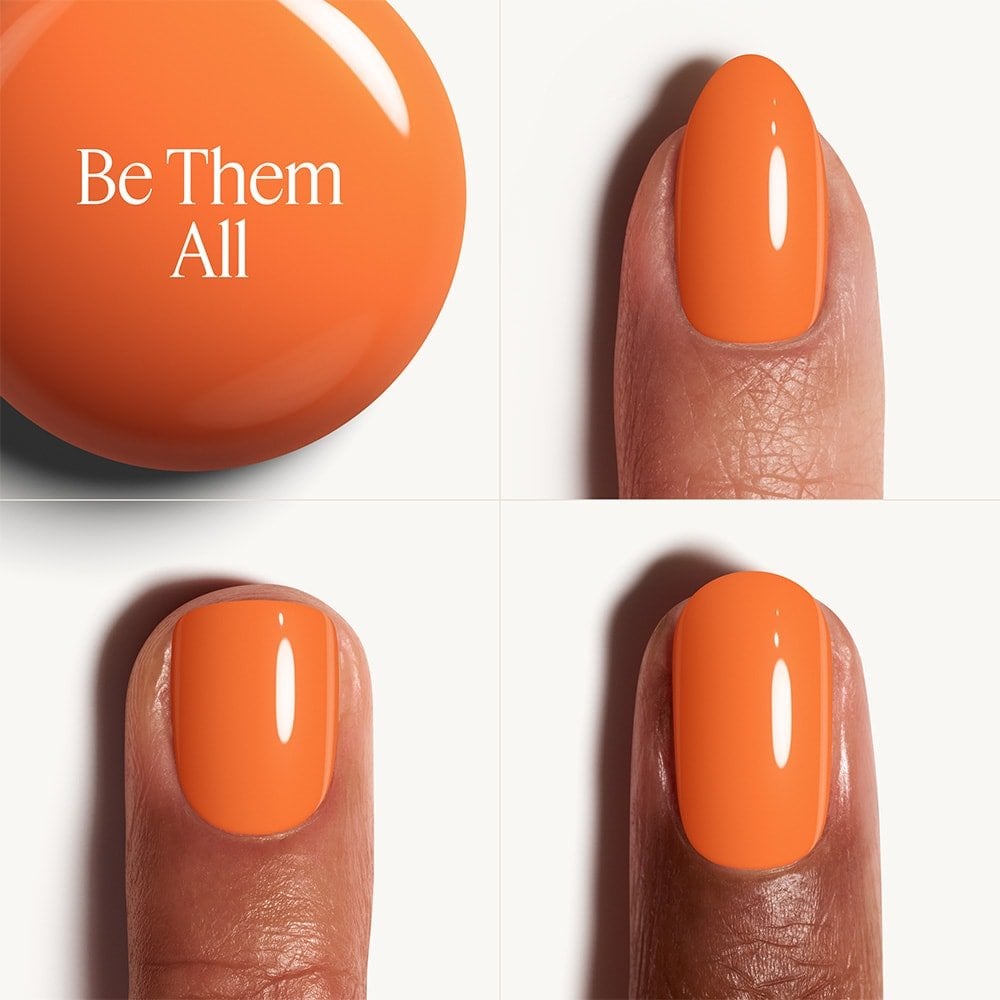 be them all - dirty yet energetic orange nail polish | essie