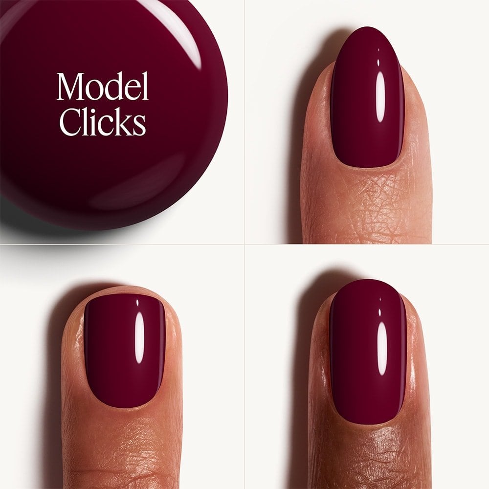model clicks, essie gel couture longwear nail polish - essie