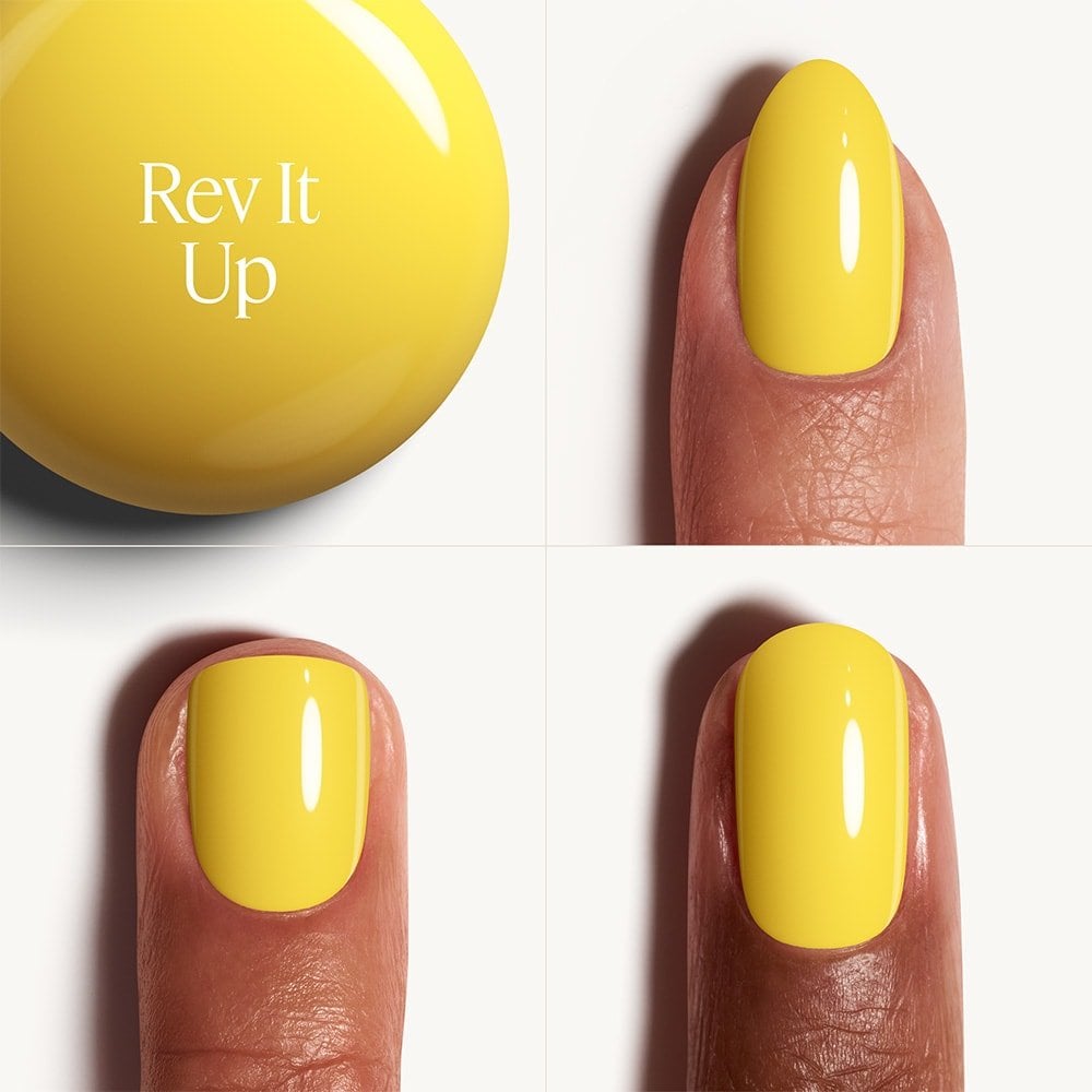rev it up - vibrant, sunny yellow nail polish | essie