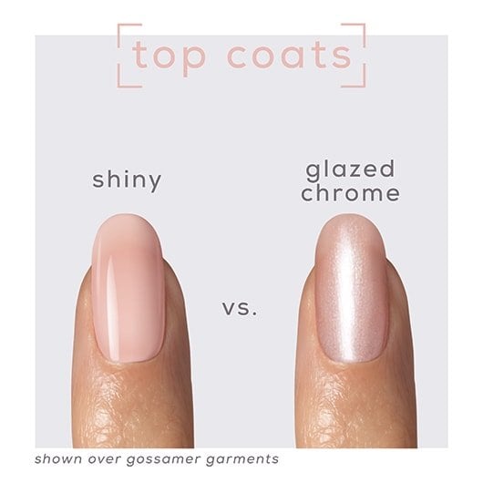 glazed chrome - a lustrous glowy glazed top coat | essie