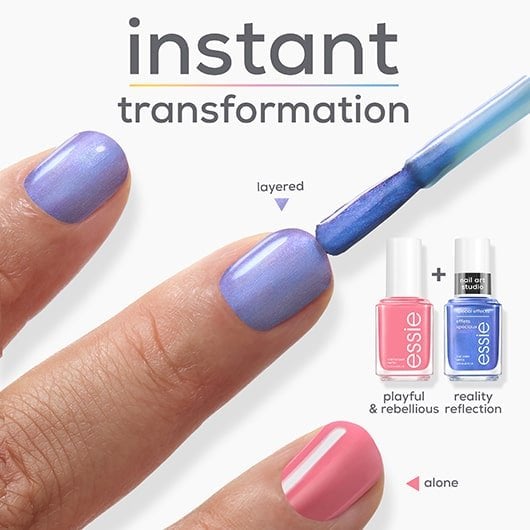 playful and rebellious - dirty mauve pink polish | essie