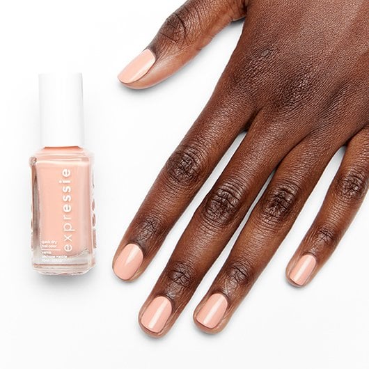 all things OOO - pastel peach quick dry nail polish - essie