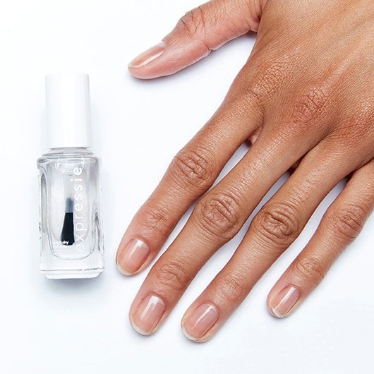 always transparent - clear quick dry nail polish - essie