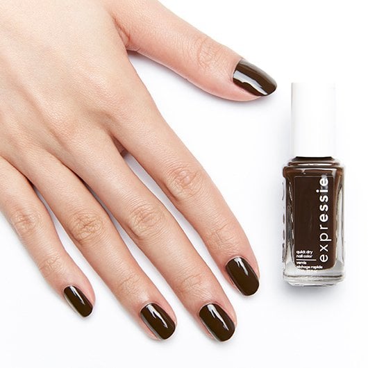 take the espresso - dark chocolate brown nail polish - essie
