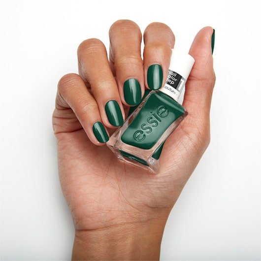in-vest in style: longwear green nail polish | essie