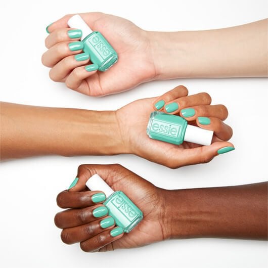 riviera rush - true turquoise vegan nail polish | essie