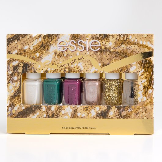 limited edition 6 piece mini nail polish holiday kit - essie