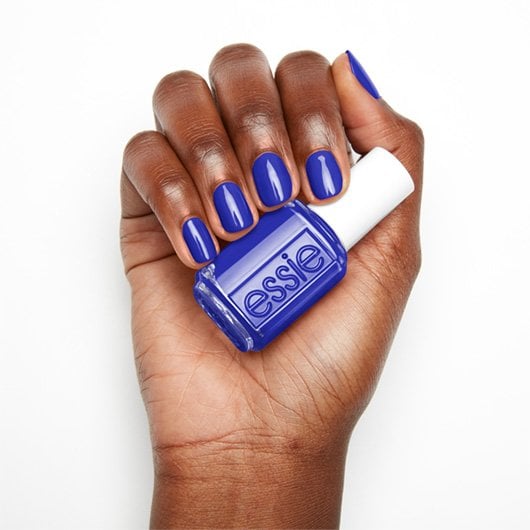 butler please - bright blue nail polish & nail color - essie