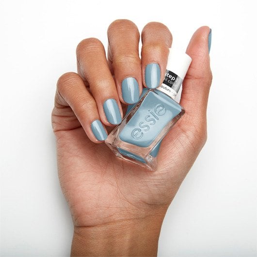 First View - Baby Blue Gel Couture Nail Polish - Essie
