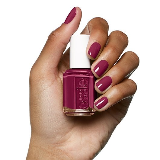 plumberry - creamy berry pink nail polish, color & lacquer - essie