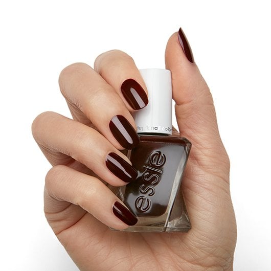 good knight, essie gel couture longwear nail polish