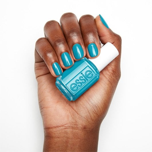 hyperlinked vegan nail polish : bright blue | essie