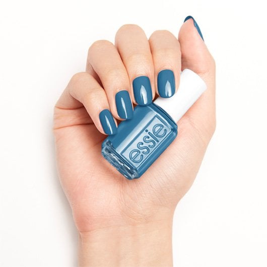 amuse me : nostalgic denim blue nail enamel | essie